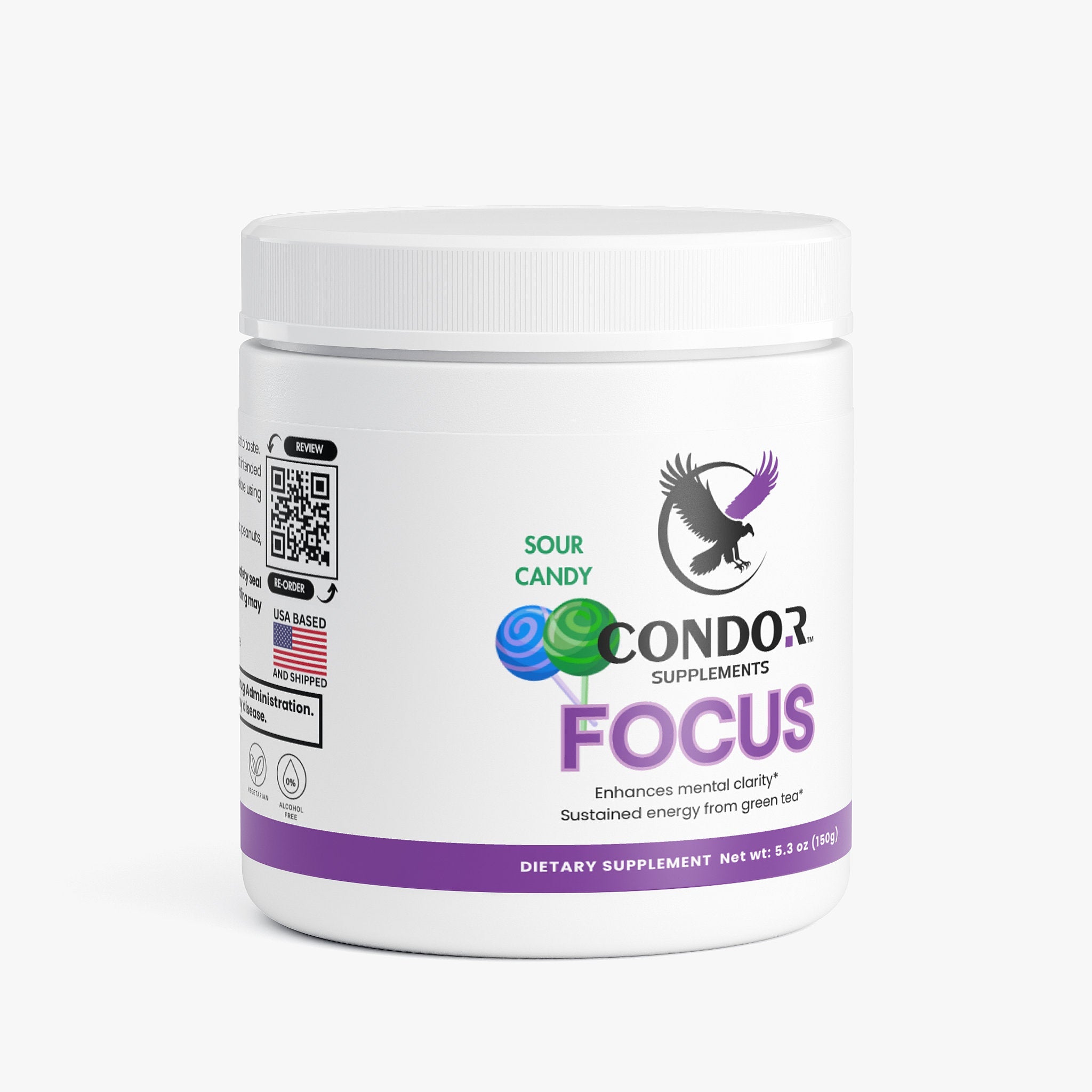 Focus Drink Mix (Sour Candy) – LXIX GOLF CLUB
