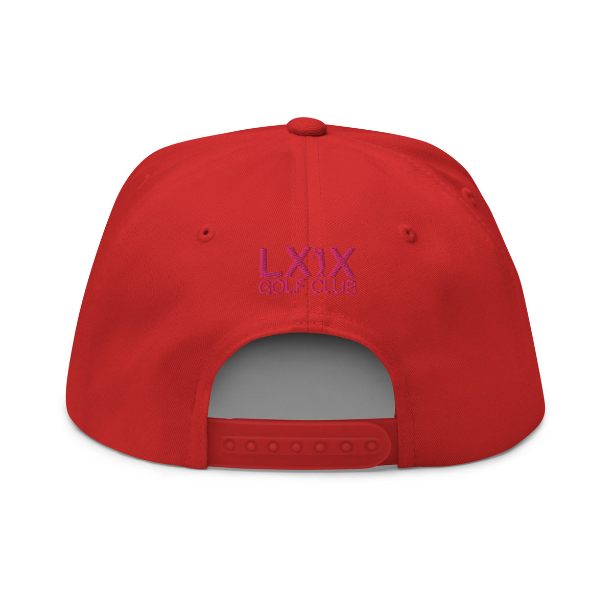 Guest Flat Bill Cap - Pink Logo – LXIX GOLF CLUB