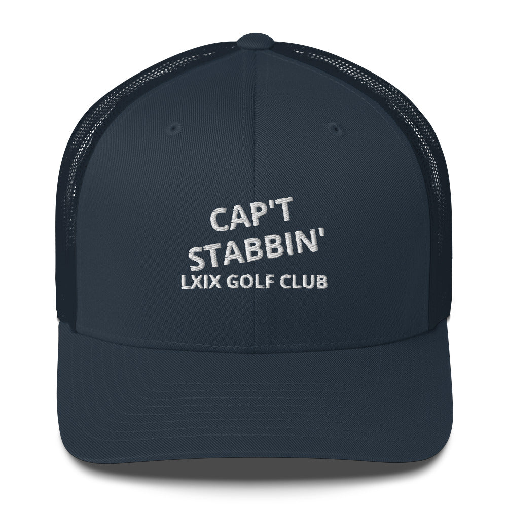 Capt Stabbin Trucker Cap 69 Golf Hat – LXIX GOLF CLUB